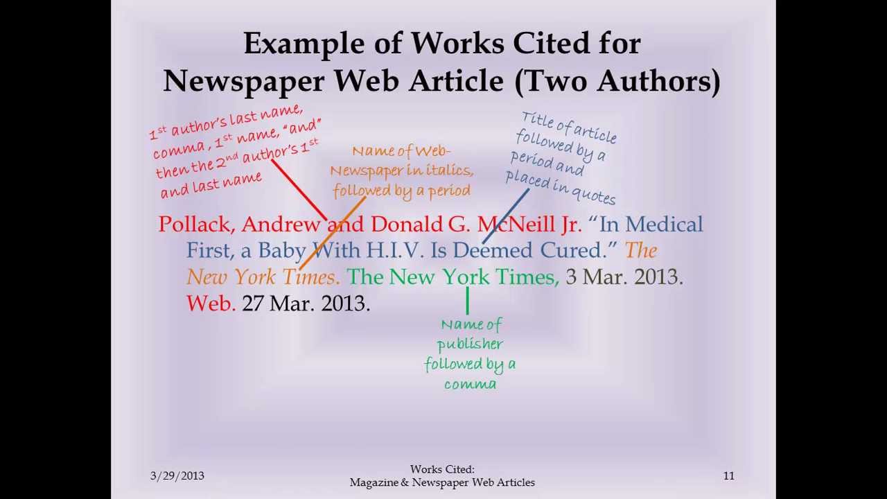 How To Cite A New York Times Article Nyiur Times How To Cite A New York Times Article Nyiur Times